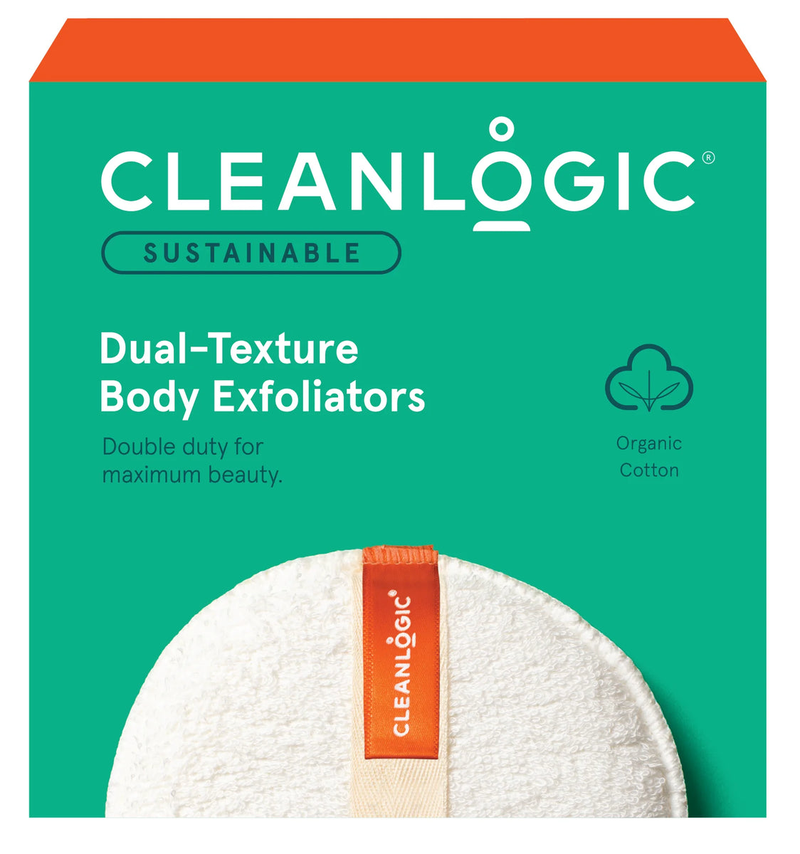 Cleanlogic Sustainable Dual-Texture Body Scrubber – The Skin Nerd