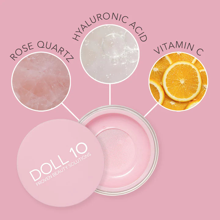 Doll 10 Skin™ Pink Powder Brightening Treatment Powder – The Skin Nerd